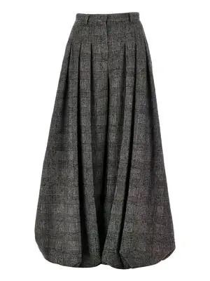 EMPORIO ARMANI Emporio Armani Check Pleated Trousers
