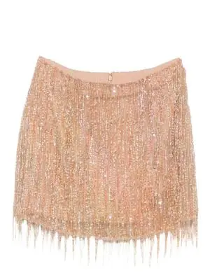 Aje Glisten Embellished Skirt - Neutrals