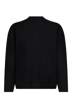 HEVO Mar Grande Long-sleeve Polo Shirt - Black