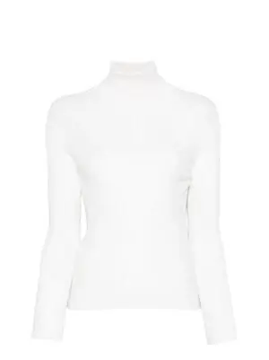 EMERSON RENALDI Ribbed-knit Roll-neck Sweater - Neutrals