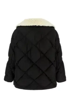 IENKI IENKI Shearling Quilted Jacket - Black