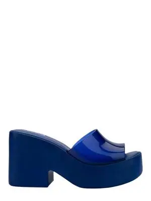 Melissa Melissa Posh Platform Slides Blue