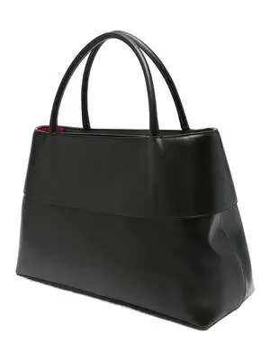 TOTEME Mercer Leather Tote Bag - Black