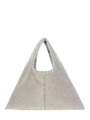 TWENTY FOURHAITCH Parks Crystal-embellished Tote Bag - Silver