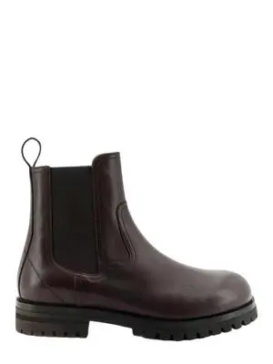 Loro Piana Kent Walk Chelsea Boots - Brown
