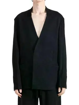 KIKO KOSTADINOV V-neck Panelled Jacket - Black