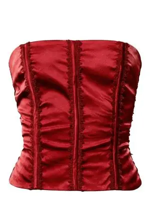 THE COOLGIRL NYC Jane Corset - Red