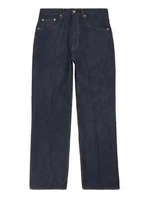Auralee Hard Twist Straight Jeans - Blue