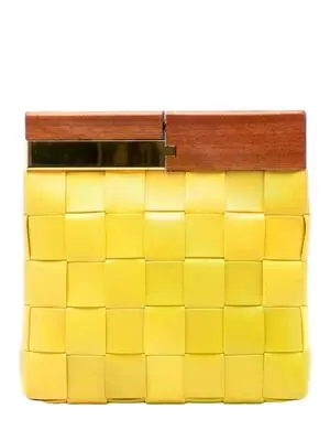 BOTTEGA VENETA Bottega Veneta Maxi Intrecciato Lambskin Clutch Bag