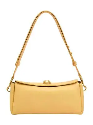 AMI Paris AMI Paris Calf Leather Bag Yellow