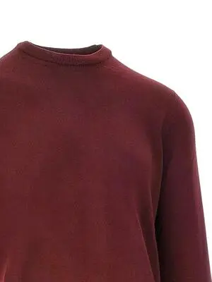 THE M.. Crew-neck Wool Sweater - Red
