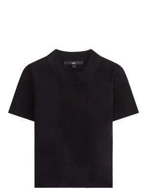 KITH KITH X Ary's Monogram Pattern Pointelle Knit T-Shirt