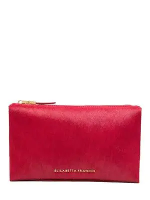 Elisabetta Franchi Calf-hair Tote Bag - Red