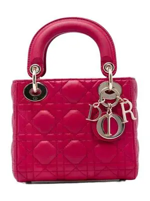 Dior Lady Satchel - Red