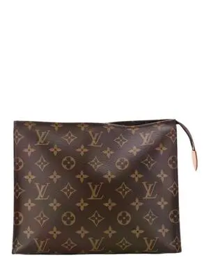LOUIS VUITTON Monogram Canvas Toiletry Pouch 26 - Brown