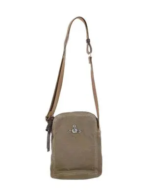 VIVIENNE WESTWOOD Orb Plaque Shoulder Bag - Green