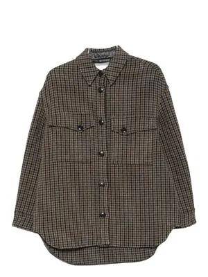 Closed Wool Shirt Jacket - Green