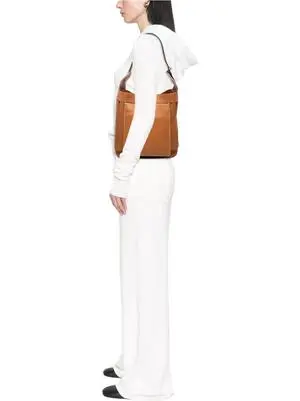 HERMÈS Hermès Clemence Leather Shoulder Bag