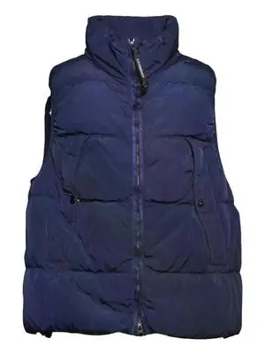 C.P. COMPANY Quilted Gilet - Blue