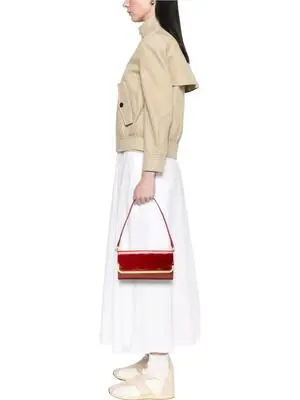 LOUIS VUITTON Monogram Vernis Rossmore Mm Shoulder Bag - Red