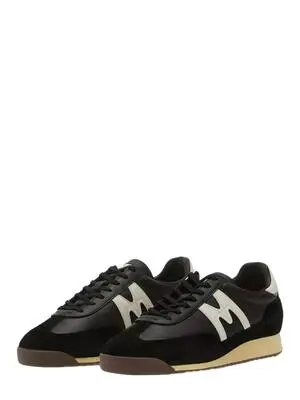 KARHU Mestari 76 Paneled Lace-up Sneakers - Black
