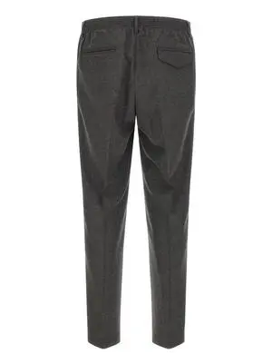 CELLAR DOOR Ciak Tapered Tailored Trousers - Grey