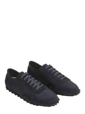 COMMON PROJECTS Panelled Studded Sole Sneakers - Blue