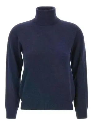 KANGRA Turtleneck Sweater - Blue
