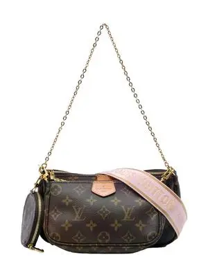 LOUIS VUITTON 2020 Monogram Multi Pochette Accessoires Satchel - Brown