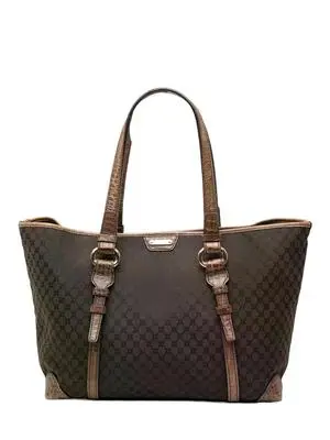 CELINE Celine Macadam Canvas Tote Bag