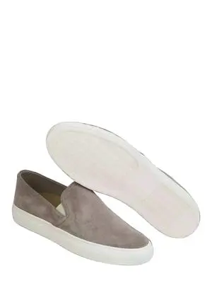 COMMON PROJECTS Suede Slip-on Sneakers - Grey