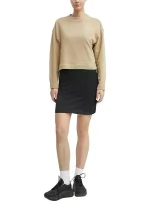PUMA Logo Print Drop Shoulder Sweater - Neutrals