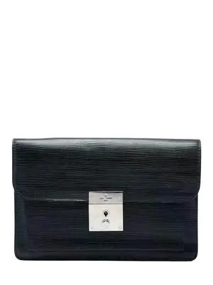LOUIS VUITTON Epi Neo Belaia Clutch Bag - Black