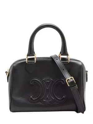 CELINE Celine Triomphe Satchel In Smooth Calfskin