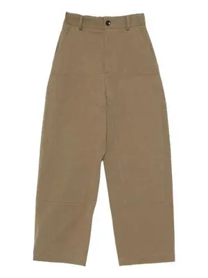 NICHOLSON & NICHOLSON Cotton Trousers - Green
