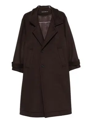 NICHOLSON & NICHOLSON Wool Coat - Brown