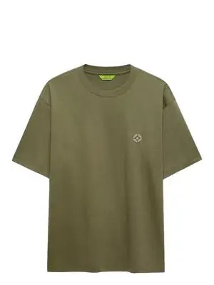 Shanghai Tang Fortune Logo-patch T-shirt - Green