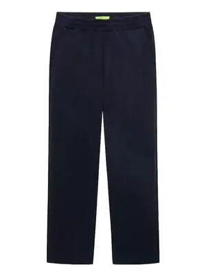 SHANGHAI TANG Logo-embroidered Track Pants
