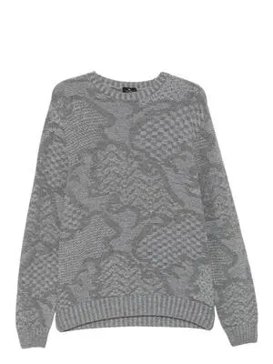 ETRO ETRO Jacquard-Knit Crew Neck Sweater