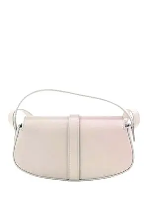 Celine Celine Tabou Clutch With Strap Smooth Calfskin Shoulder Bag Neutrals