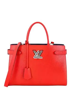 LOUIS VUITTON Twist Epi Leather Tote Bag - Red