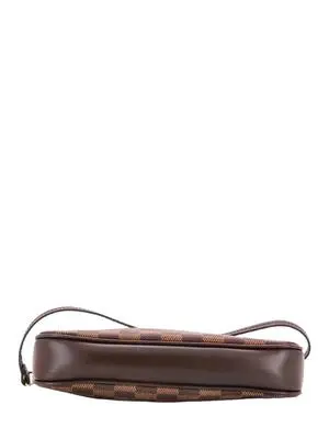 LOUIS VUITTON Navona Pochette Accessoires Damier Clutch Bag - Brown