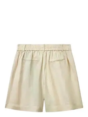 BENETTON Benetton Pleated Bermuda Shorts Neutrals
