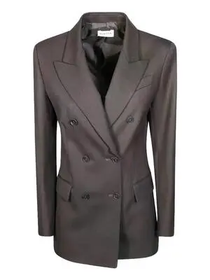 P.a.r.o.s.h Double-breasted Jacket - Brown