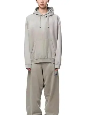 Mihara Yasuhiro Sun Faded Distressed Hoodie - Grey