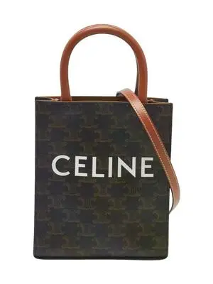 Celine Mini Vertical Cabas Tote Bag - Brown
