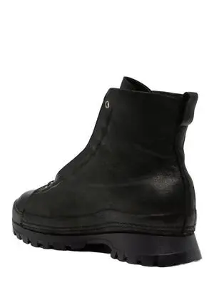 Guidi Lace-up Leather Hiking Boots - Black