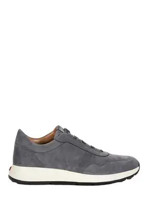 TOD'S Suede Lace-up Sneakers - Grey