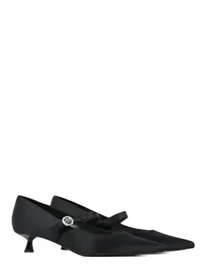 Karl Lagerfeld Pasha Pointed-toe Pumps - Black