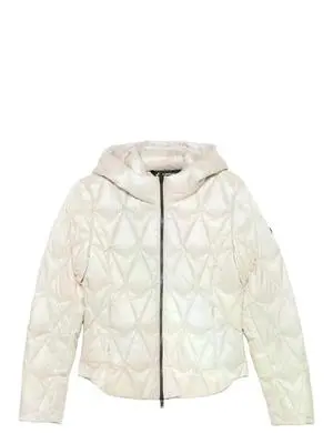 Moose Knuckles Quilted Hooded Jacket - Neutrals